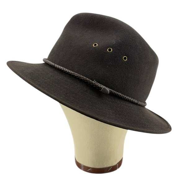 Scala | Accessories | Vintage Scala 0 Wool Felt Fedora Hat Size L ...
